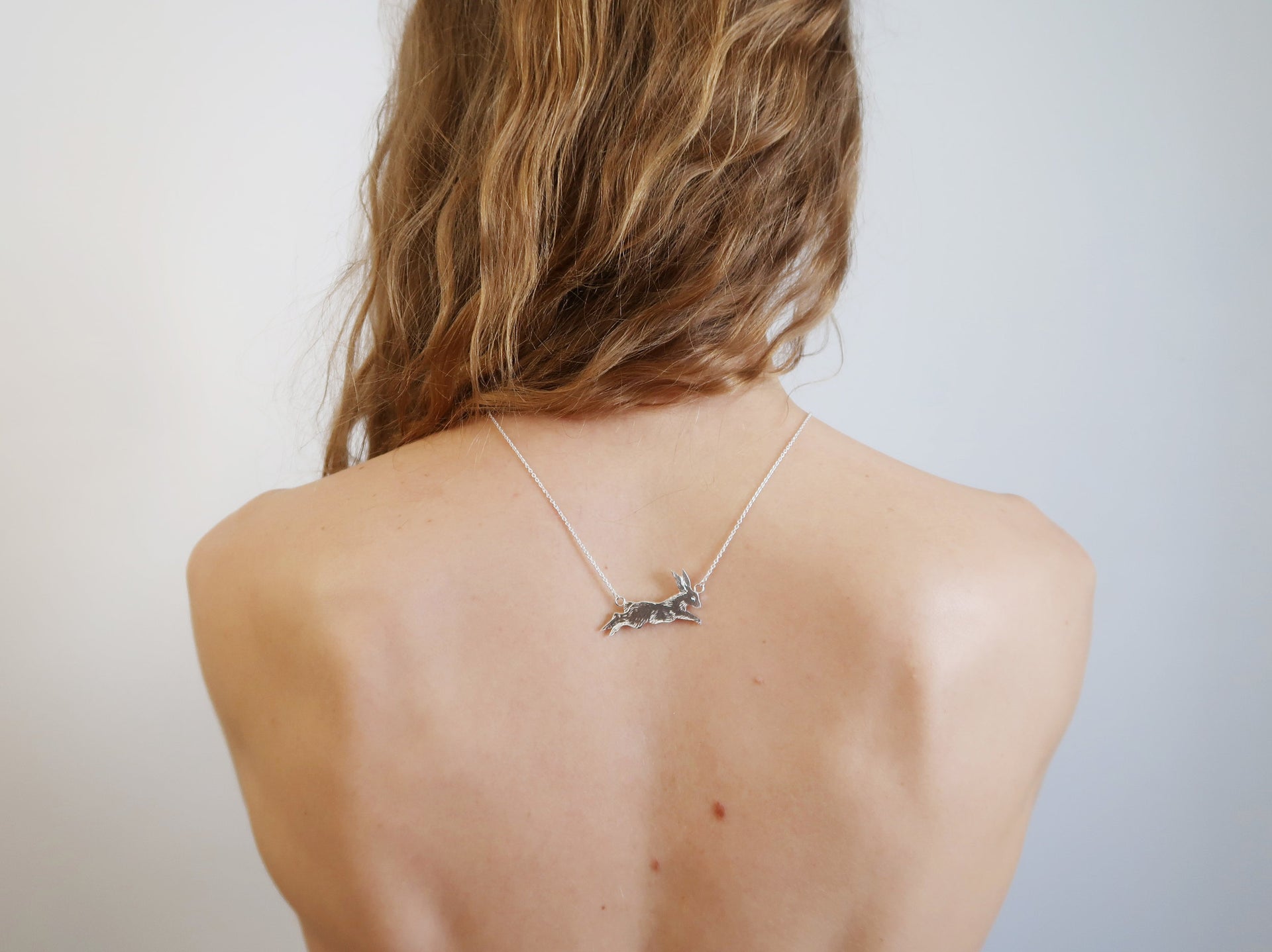 Leaping Rabbit Necklace | Magpie Jewellery